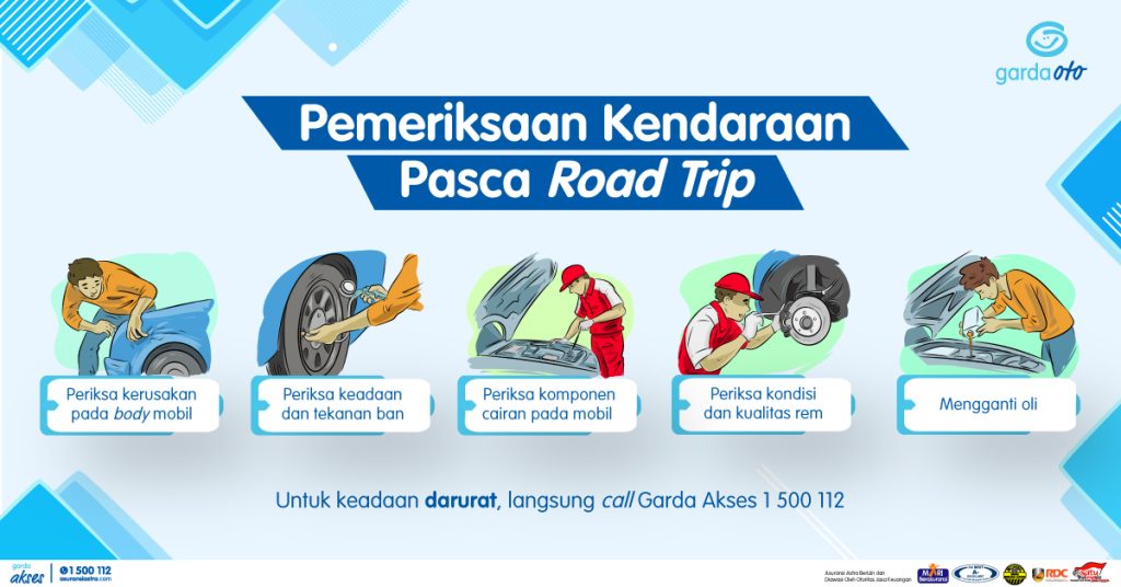 Pemeriksaan kendaraan pasca road trip - Asuransi Astra - Asuransi Umum Terbaik di Indonesia